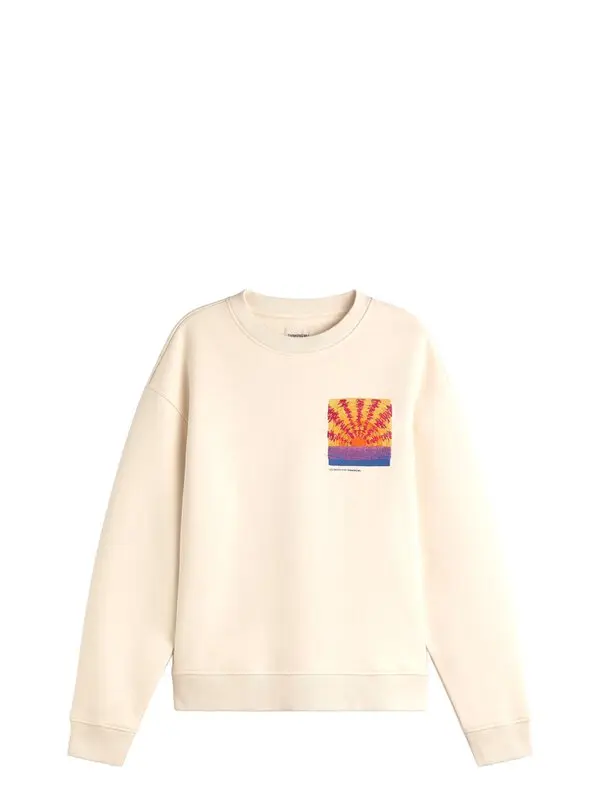 THINKING MU Blaze Leon Sweatshirt - White