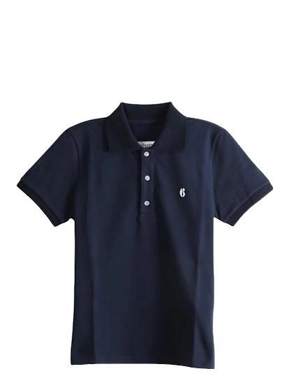 MAISON MARGIELA Avp Polo Shirt - Blue Navy