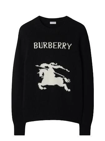 Burberry Long Sleeve Top - Black