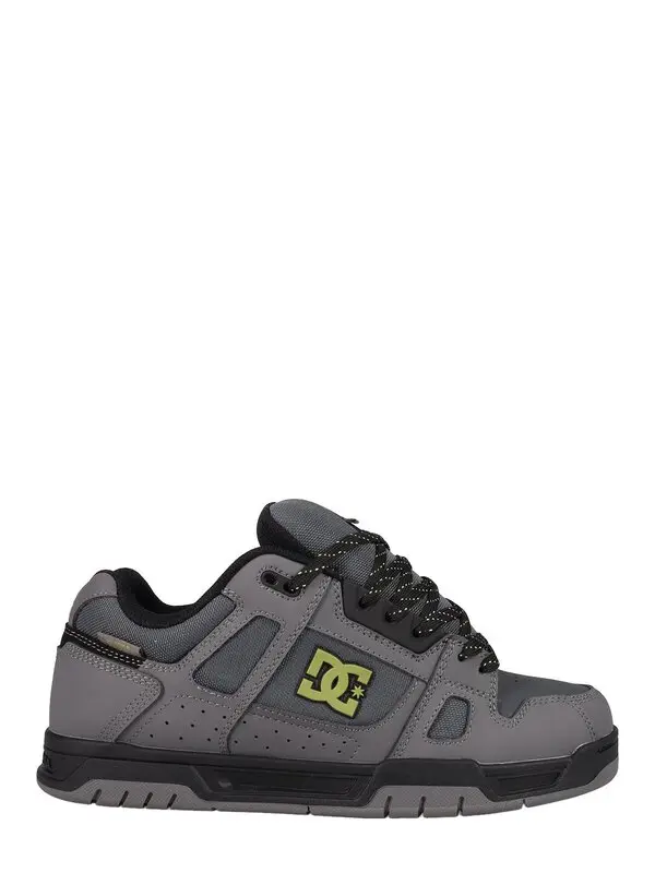 DC SHOES Stag Skate Shoes - Grey/black