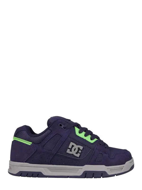 DC SHOES Stag Low Top Sneakers - Navy/green