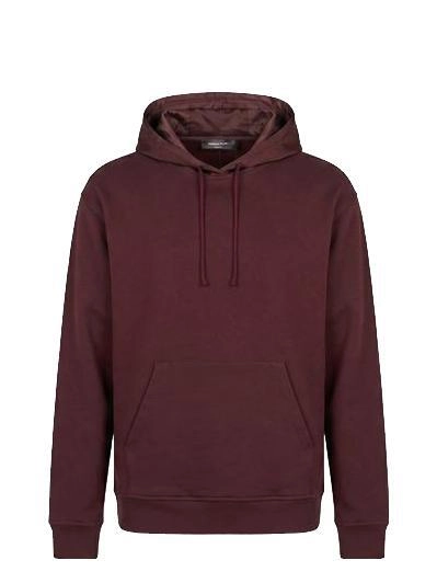 Fabiana Filippi Burgundy Cotton Sweatshirt - Red