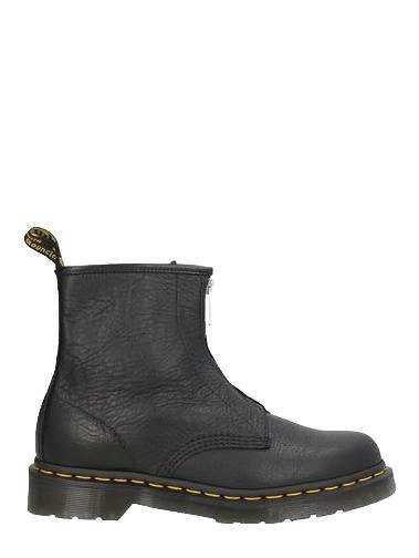 Dr. Martens 1460 Fz Virginia Ankle Boots Leather - Black