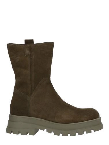 INUOVO Suede Ankle Boots - Green