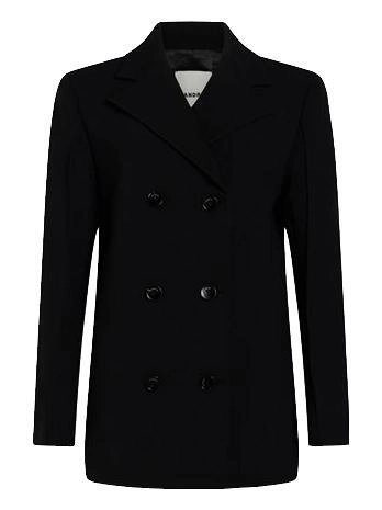 Sandro Overcoat & Trench Coat Polyester, Elastane - Black