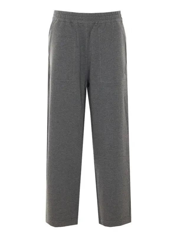 Brunello Cucinelli Cotton Track Pants - Gray