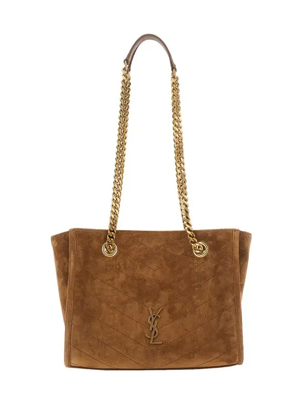 Saint Laurent Niki Suede Shoulder Bag - Multicolor