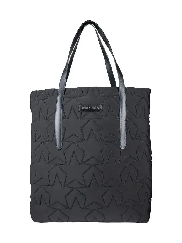 JIMMY CHOO Quilted Tote Bag - Black