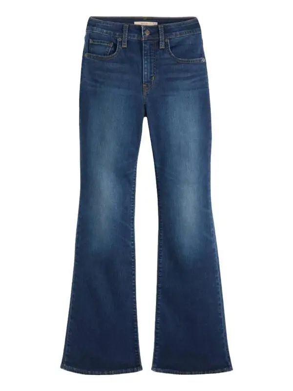 LEVI'S 726 High-rise Flare Jeans - Dark Blue