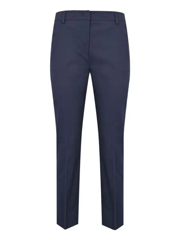 Max Mara Cropped Cigarette Trousers - Black