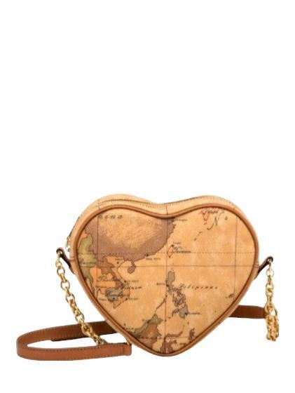 ALVIERO MARTINI 1A CLASSE Heart-shaped Shoulder Bag - Brown