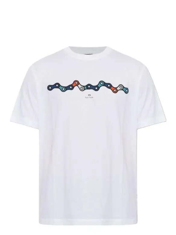 Paul Smith Graphic Print T-shirt - White