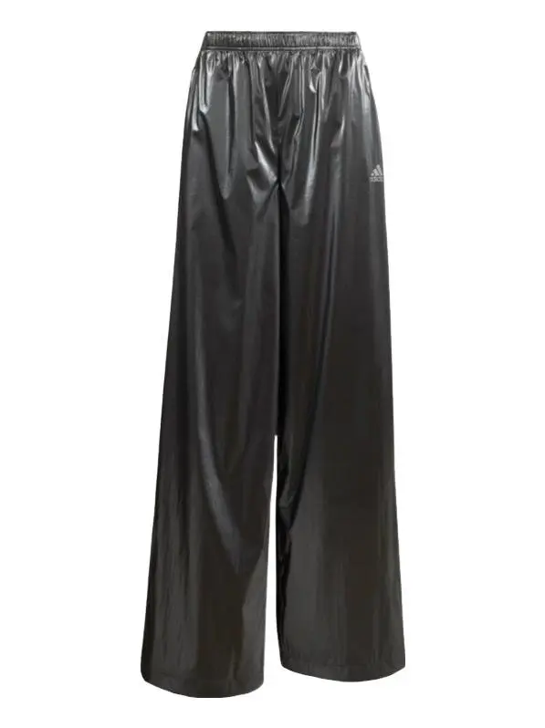 ADIDAS ORIGINALS Wide Leg Drawstring Pants - Black
