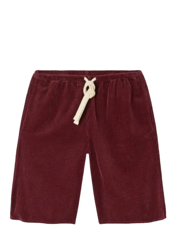 American Vintage Padow Corduroy Drawstring Shorts - Brown