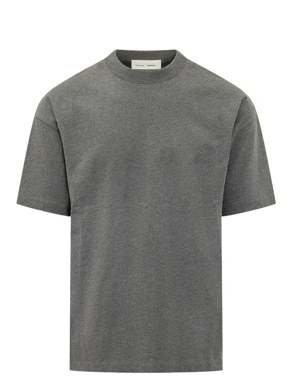 Fear Of God Crew Neck T-shirt - Charcoal