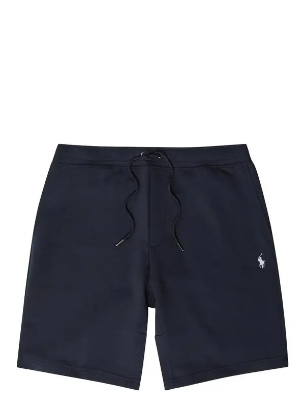Polo Ralph Lauren Logo-embroidered Cotton-blend Shorts - Navy