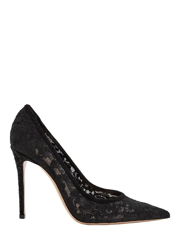 GIANVITO ROSSI Claudia 110 Lace Pumps - Black