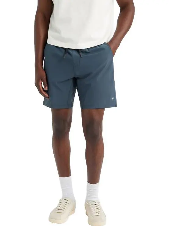 SANTO STUDIO Word Tech Shorts - Blue
