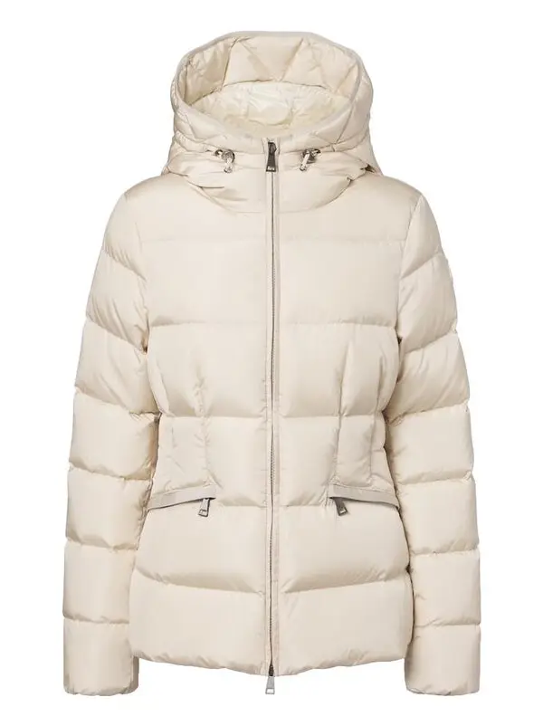 Moncler Avoce" Hooded Down Jacket - White