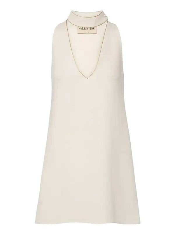 Valentino Garavani Silk Cady Couture Top - White