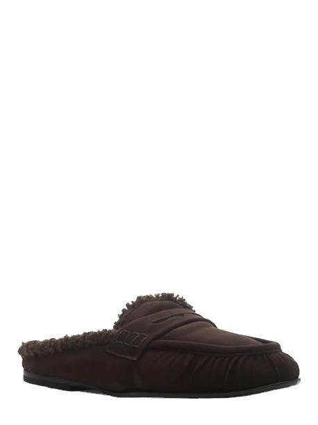 275 CENTRAL Vivien Loafer Mule - Brown