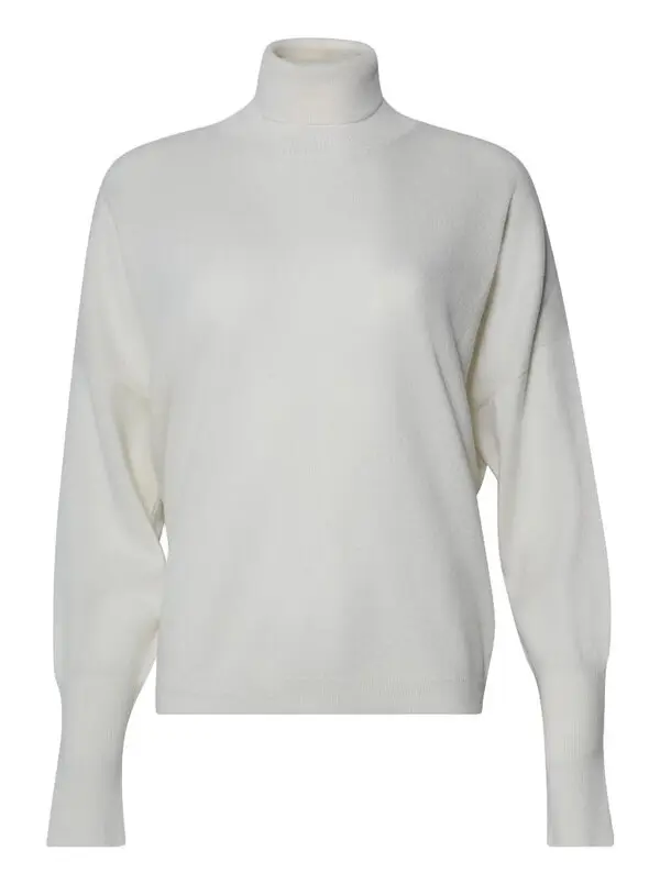 Zeynep Arçay Backless Cashmere Sweater - White