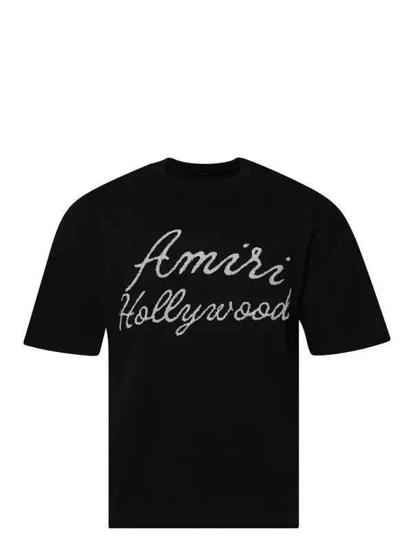 Amiri Hollywood Os Tee - Black