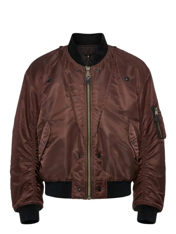 MAISON MARGIELA Reversible Bomber Jacket - Brown