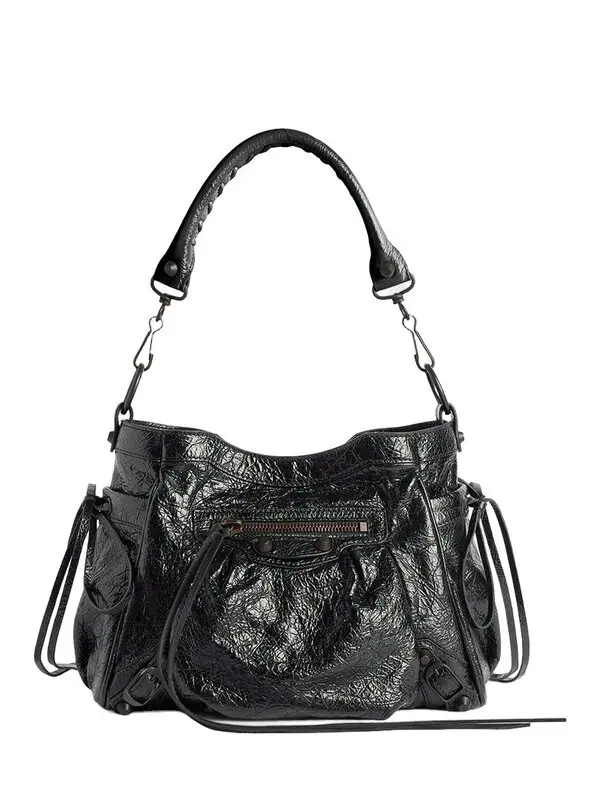 Balenciaga Le City Small Bucket Bag - Black