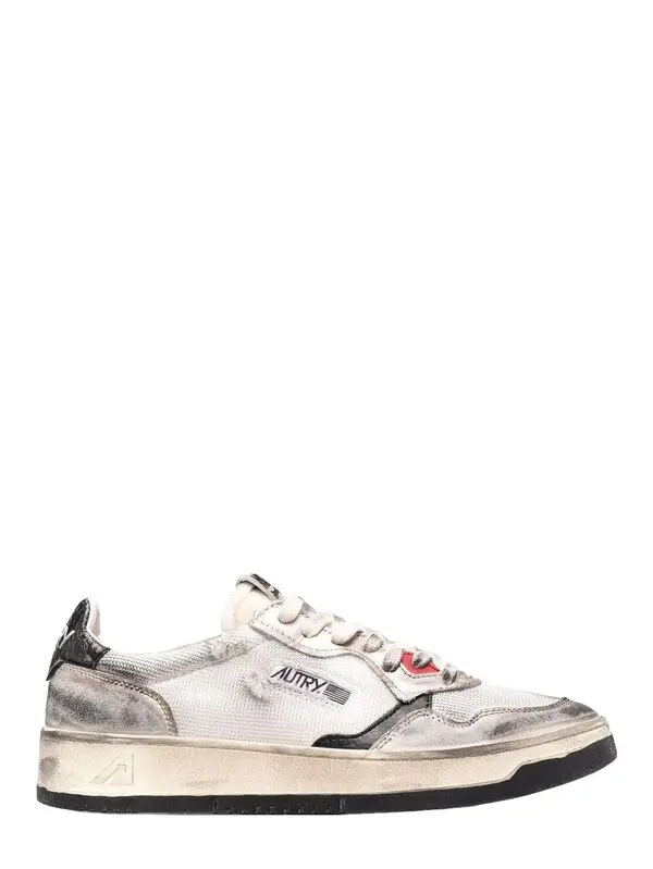 AUTRY Low-top "super Vintage" Leather Trainers - White