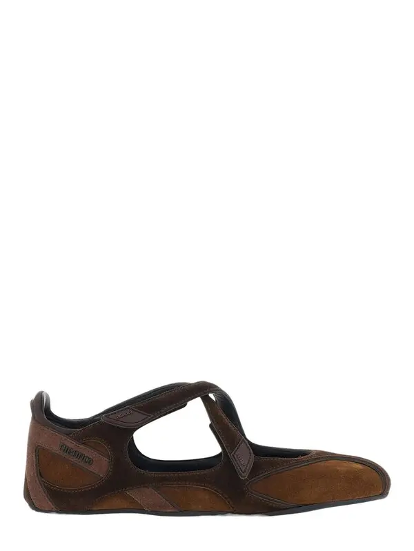 Attico Floor01 Mary Jane Flats - Brown