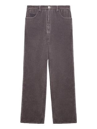 Marni Zip Closure Flared Trousers - Earth