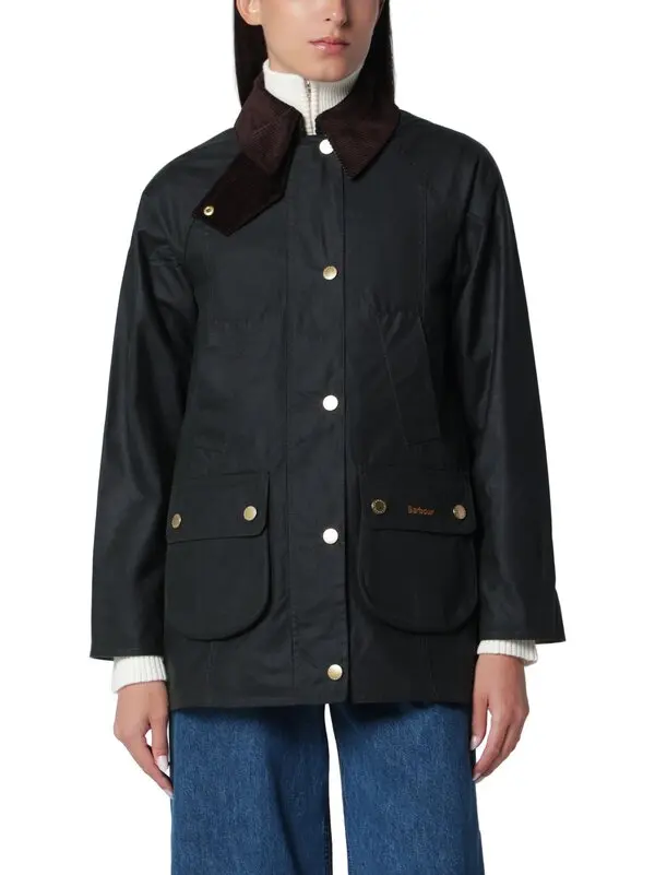Barbour Modern Beadnell Waxed Jacket - Green