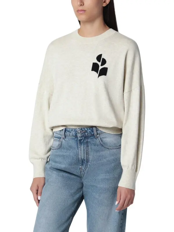 Isabel Marant Étoile Marisans Crew Neck Sweater - Grey