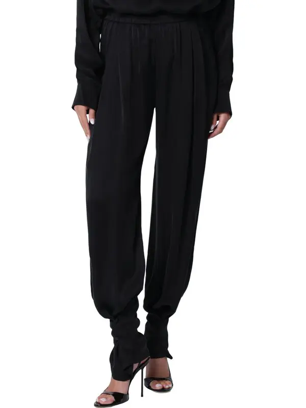 Andamane Renee Cupro Trousers - Black