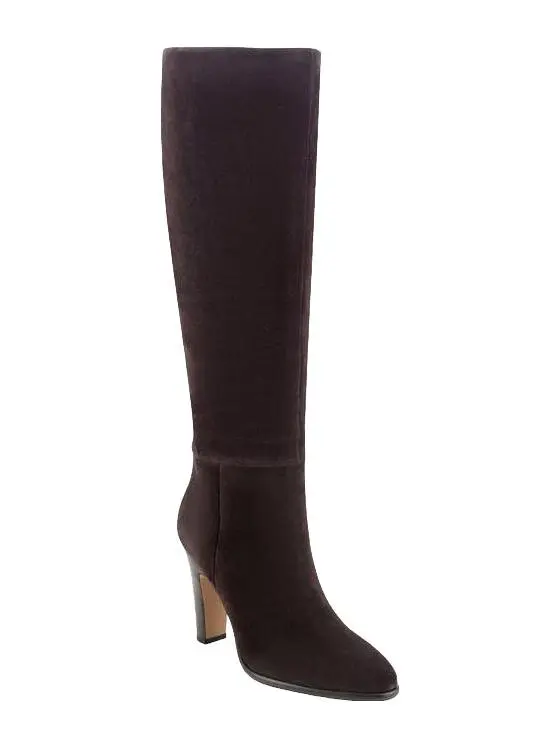 Marc Fisher Jacie Knee High Boot - Dark Brown