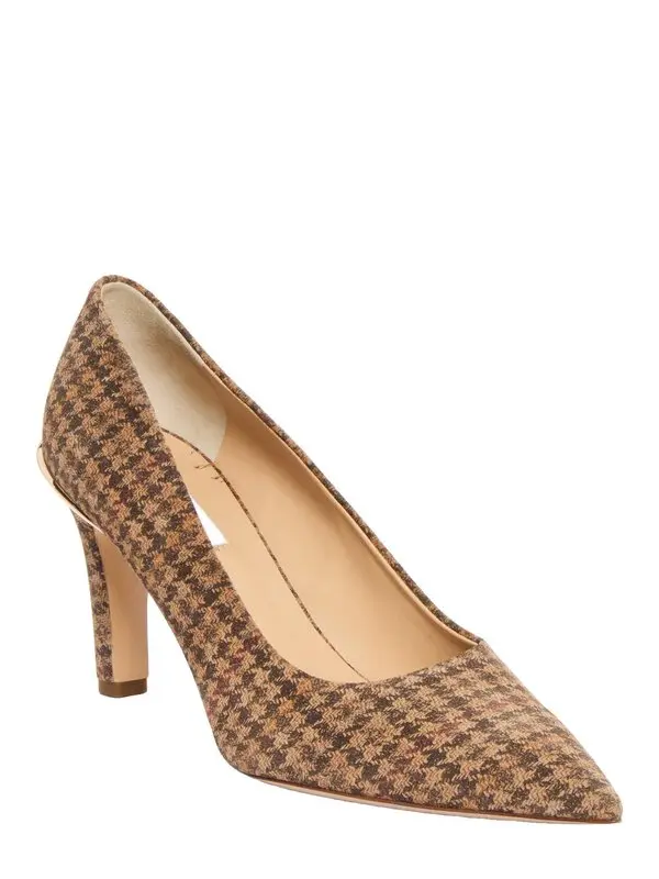 Gabriela Hearst Edwina Pointy-toe Tweed Pump - Ivory/beige