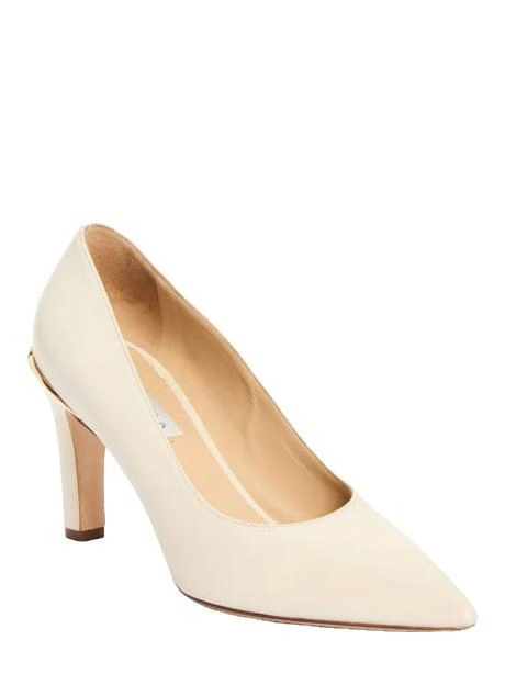 Gabriela Hearst Edwina Pointed-toe Pump - Camel Multi Cmm