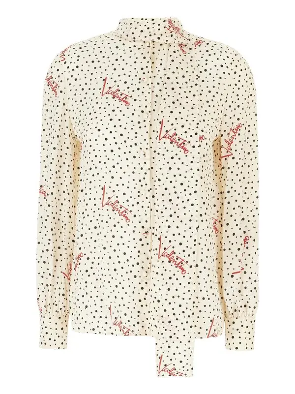 Valentino Garavani Polka Dot Print Shirt - Multicolor