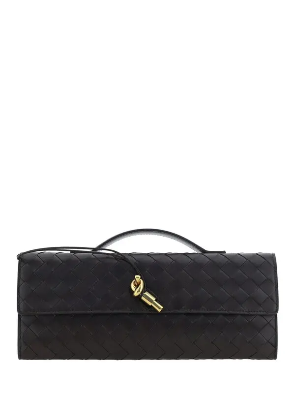 Bottega Veneta Andiamo Handbag - Brown