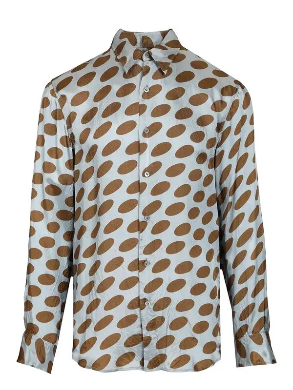 Dries Van Noten Caper Shirt - Gray
