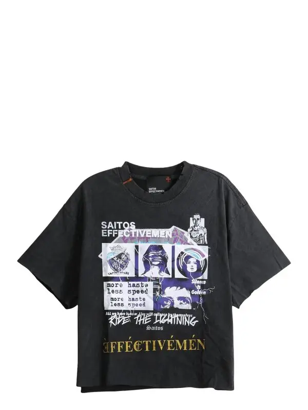 SAITOS Metallica Tee - Black