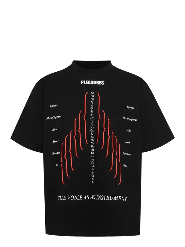 PLEASURES Choir Heavyweight Shirt - Black