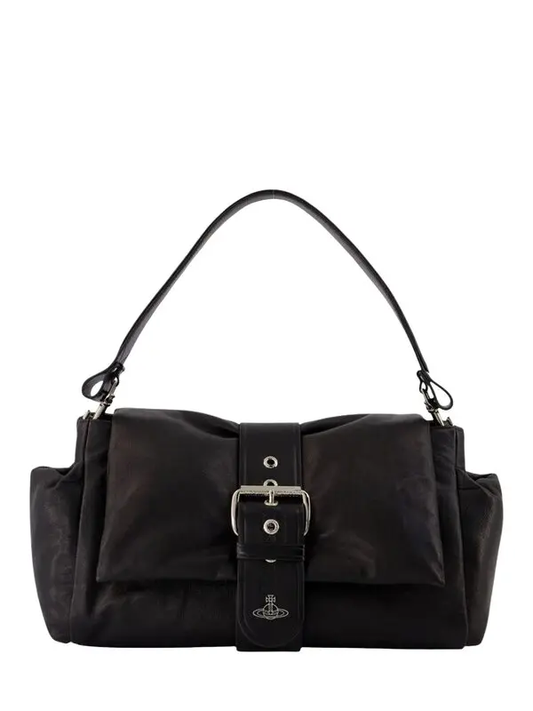 VIVIENNE WESTWOOD Hazel Treasure Xl Handbag - Black