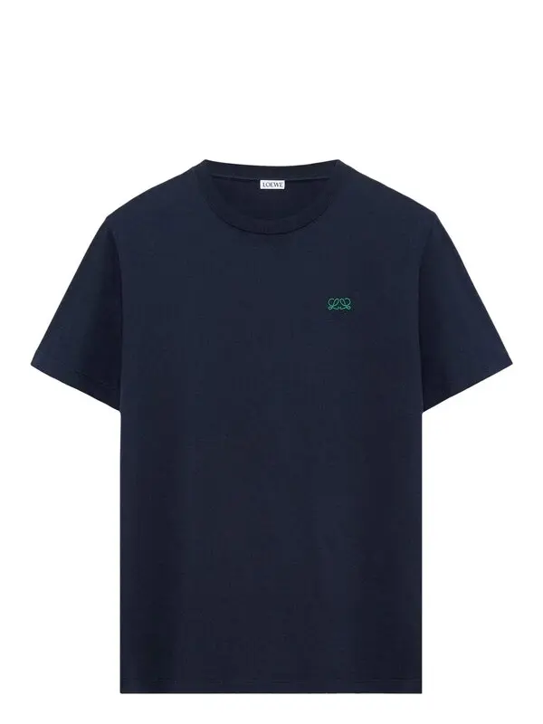 Loewe Regular Fit T-shirt 'dark Navy - Blue