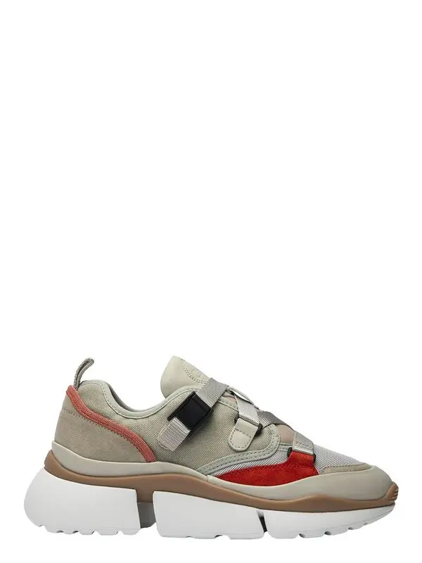 Chloé Wmns Sonnie Low Top Sneakers - Tan