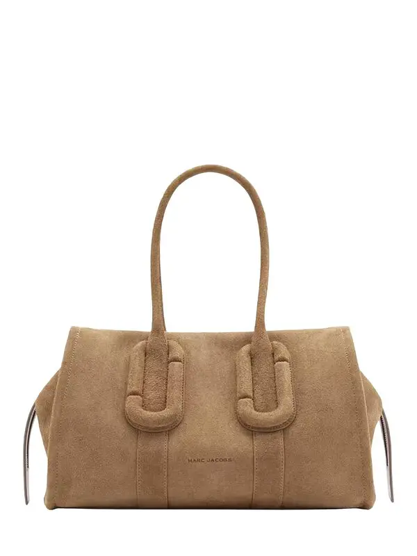 Marc Jacobs Hairy Suede Babe City Tote Bag - Brown
