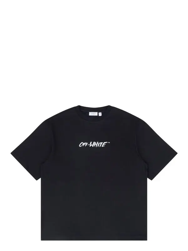 Off-White Chalk Arrow Fit Tee - Black