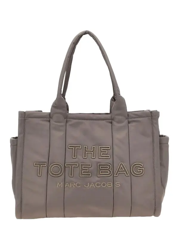 Marc Jacobs The Puffy Nylon Large Tote Bag - Grey