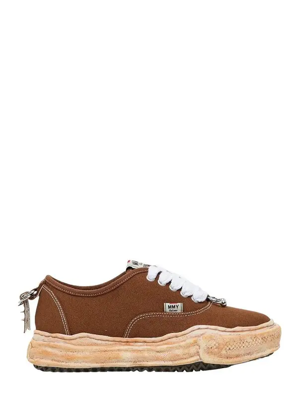 Mihara Yasuhiro Bonbom X Baker Og Sole Low Top Sneakers - Brown